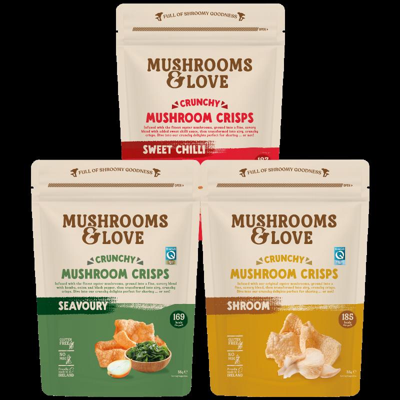 Mushroom Crisps | | Healthy Gluten Free Snacks – Mushrooms & Love